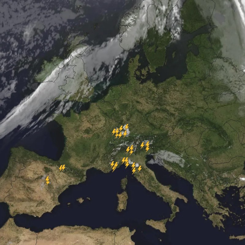 Satellitenbilder Europa